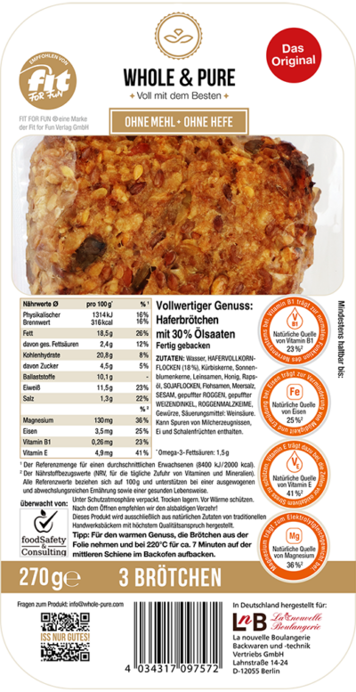 Whole & Pure das Original ohne Mehl und Hefe – Gleich gucken welche ...